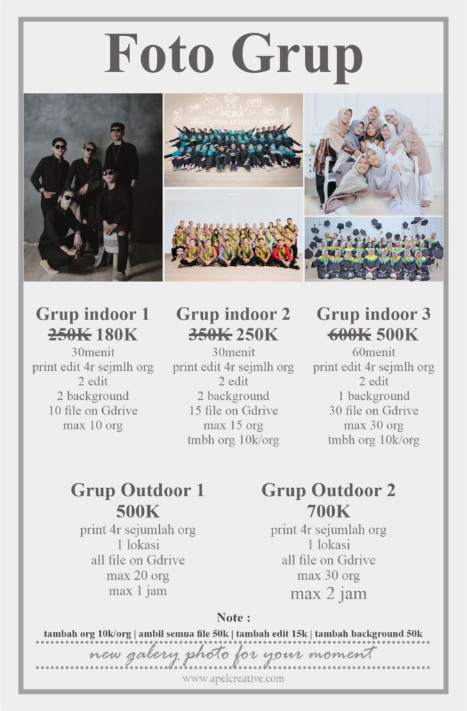 Photo Package - apel creative